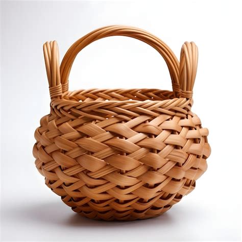 Premium Photo Traditional Wicker Baskets