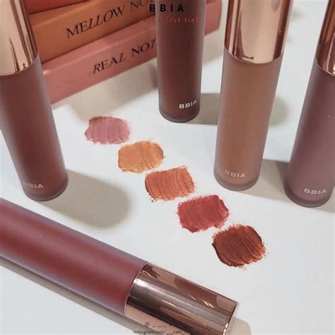 Màu V V Son Kem BBIA Last Velvet Lip Tint Bonita Cosmetic Shop