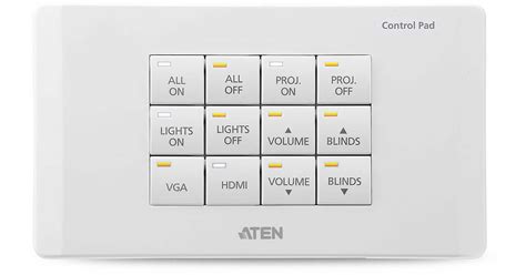 Aten Vk0200ttk 12 Button Control Keypad With Tabletop Vk0200ttk
