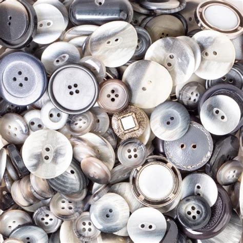 Assorted Buttons 250g Pound Fabrics
