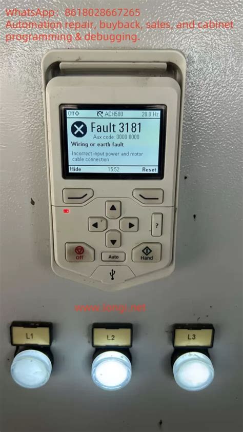 Understanding And Resolving Fault 3181 In Abb Ach580 Series Inverters