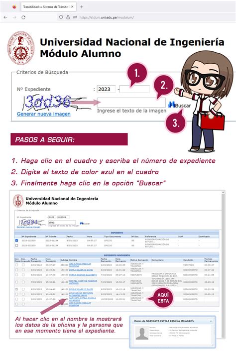 Dirce Trazabilidad Stduni