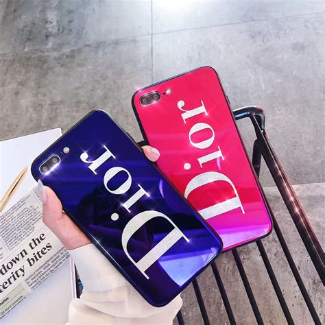 Силиконовые чехлы iPhone со стеклянным принтом Dior - Купить запчасти и ...
