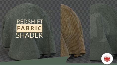 Introduction To Redshift Shader Essential Fabric Youtube