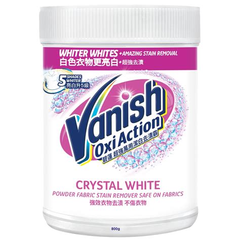 Vanish White Oxi Action Crystal White Stain Remover Washing Powder