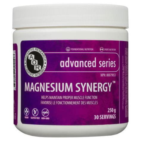 Aor Aor Magnesium Synergy Choices Markets