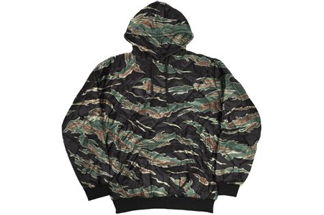 Gear Rack Woobie Hoodie Tiger Stripe Pull Over Woodland Parka Jacket