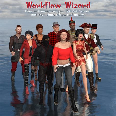 Workflow Wizard ⋆ Freebies Daz 3d