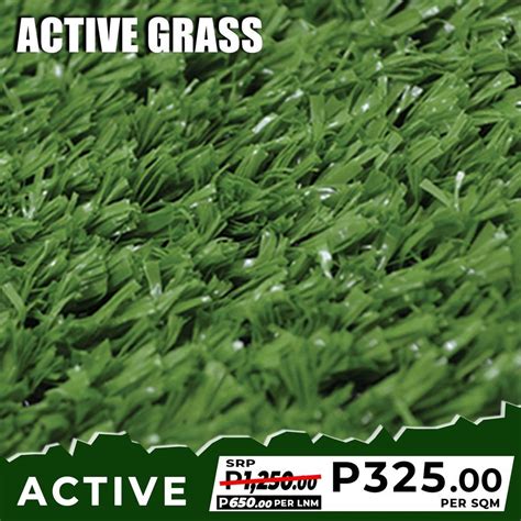 Active Active Grass Artificial Grass Per Sqm Shopee Philippines