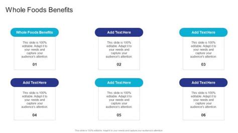 Whole Foods Benefits PowerPoint Presentation And Slides PPT PowerPoint
