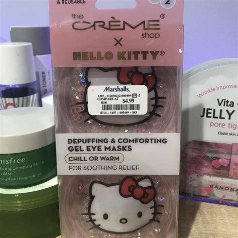 The crème shop x hello kitty gel eye masks. They are... | Depop