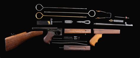 Always Desirable Thompson Submachine Gun Parts Poulin Auctions