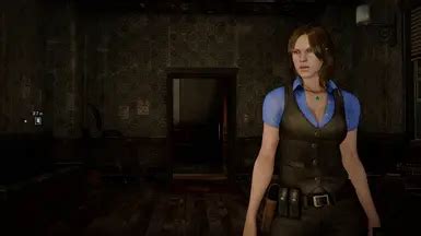Helena Harper Blue Shirt At Resident Evil 6 Nexus Mods And Community