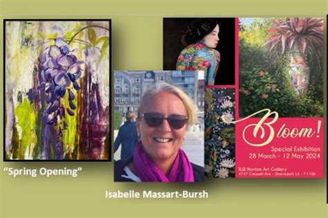 Local Artist Isabelle Massart Bursh Featured In Spring Exhibit Vernon