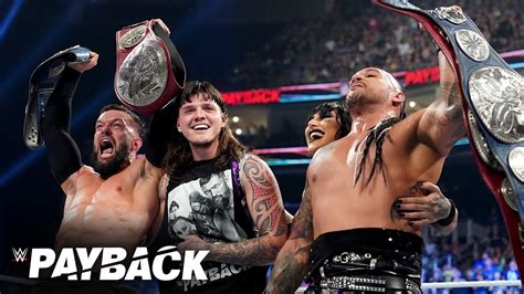 The Judgment Day Are Dripping In Gold Wwe Payback 2023 Highlights