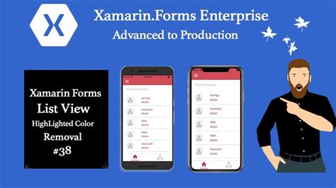 Xamarin Forms Android List View Highlighted Color Remove Tutorial 38