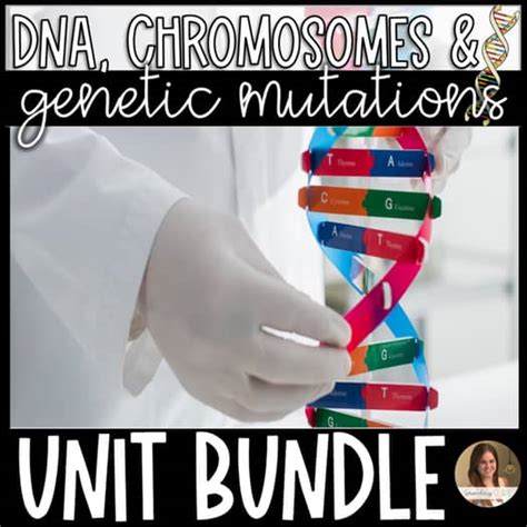 Dna And Genetic Mutations Unit Bundle Middle School Life Science And Biology