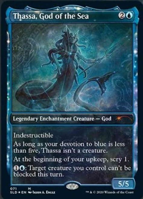 Thassa God Of The Sea Showcase Price From Mtg Secret Lair Drop Series