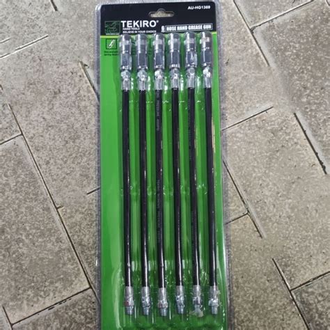 Jual Hose Hand Grease Gun Set 6 Pcs Tekiro Selang Pompa Gemuk Tangan