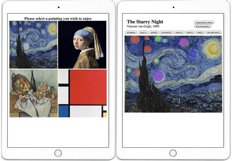 User Interface Prototype With Two Interaction Modes Overview Left
