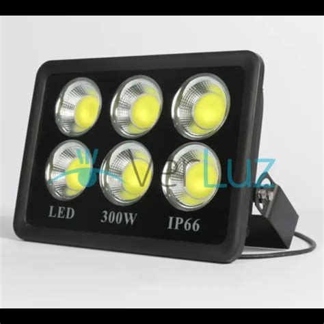 Proyector Led Cob Pro Cono 300 Watt Ip65 Frío 6 500 °k 2 700w
