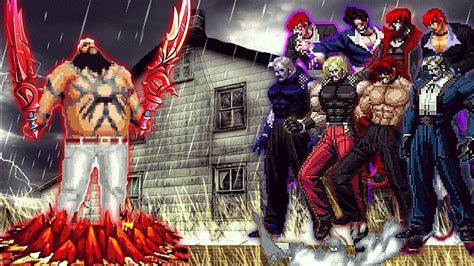 KOF Mugen Orochi Chang Vs Rugal Iori Yagami Team YouTube