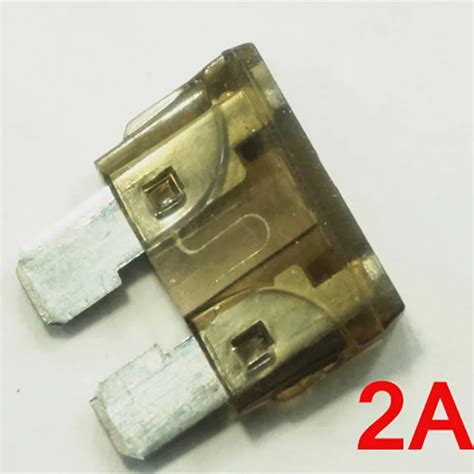 100 Pcslot 2a 32v Car Vehicle Auto Medium Blade Ato Fuse 2 Amp