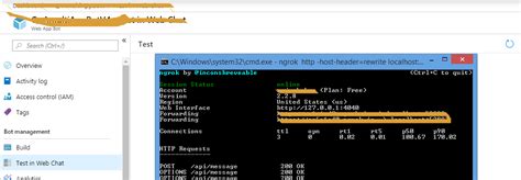 Net Unable To Remotely Debug Deployed Microsoft Bot Using Ngrok
