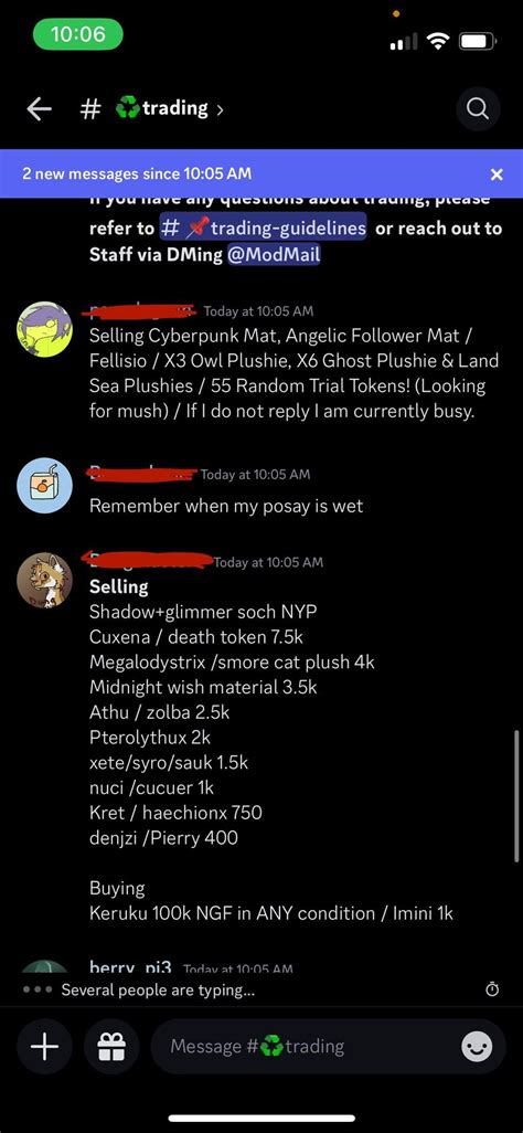 Guys The Discord Trade Server Is Crazy Rcreaturesofsonaria