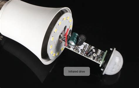 Intelligent Light Sensor Control Led Bulb Microwave Radar Motion Sensor