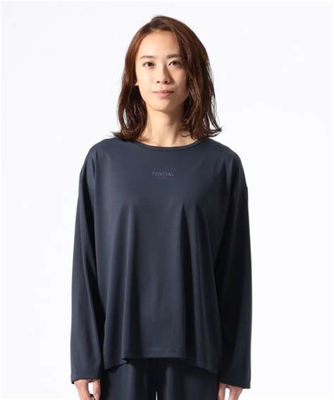 Bakune Recovery Wear Dry Ladies T Shirt 長袖（ルームウェアパジャマ）｜tential（テンシャル