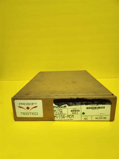 New Prosoft Technology Mvi56 Mcm Modbus Master Slave Com Module Greenway Enterprise