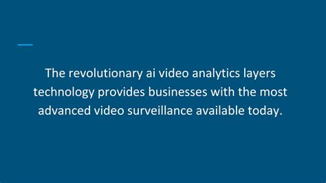 Ppt Ai Video Analytics Layers Powerpoint Presentation Free Download