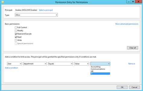 Microsoft Dynamic Access Control