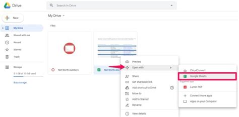 How To Convert Numbers File To Google Sheets With CloudConvert