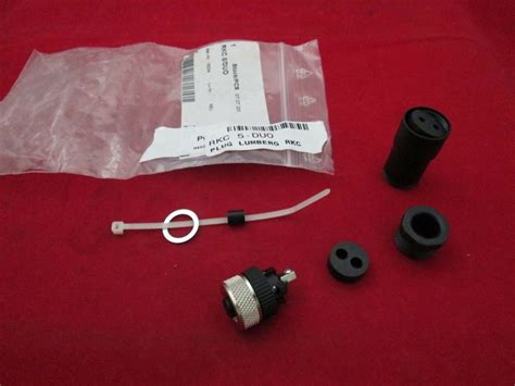 Lumberg Plug RKC 5 DUO Process Industrial Surplus Corp