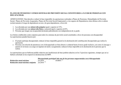 Planes De Pensiones Y Otros Sistemas De PrevisiÓn