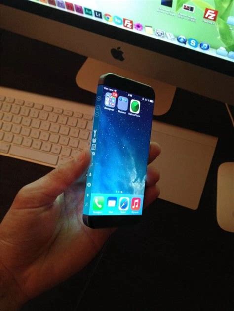 Concept Par Iskander Utebayev Iphone 6 Hd Avec Écran à Débordement
