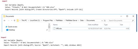 Filemaker Server 17 Export Data Server Site
