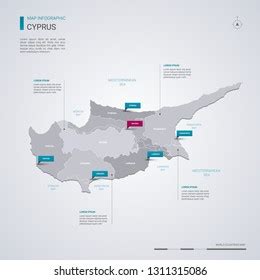China Vector Map Infographic Elements Pointer стоковая векторная
