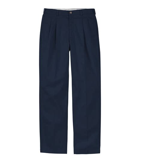 Mens Wrinkle Free Double L Chinos Natural Fit Hidden Comfort Pleated