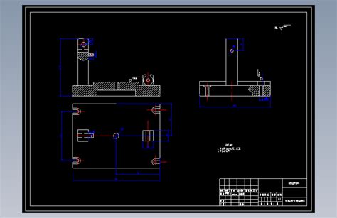 方刀架零件（图5 9）的加工工艺，设计钻8×m16底孔的钻床夹具【85 132】autocad 2004模型图纸下载 懒石网