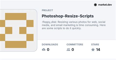 Photoshop Resize Scripts Ecosystem Directory Marketdev