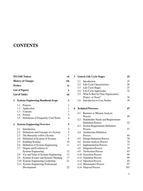 System Engineering Incose Content Pdf Systems Engineering Engineering