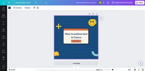 How To Outline Text In Canva A Step By Step Canva Tutorial