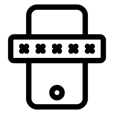 Password Line Icon Illustration Isolated On White Background 47123466 Vector Art At Vecteezy