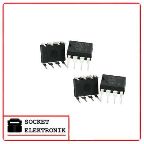 Jual Ic 24c02 Eeprom 2kbit 256byte 8 Kaki Dip Shopee Indonesia