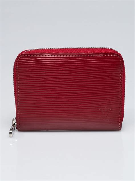 Louis Vuitton Carmine Epi Zippy Coin Purse Yoogis Closet