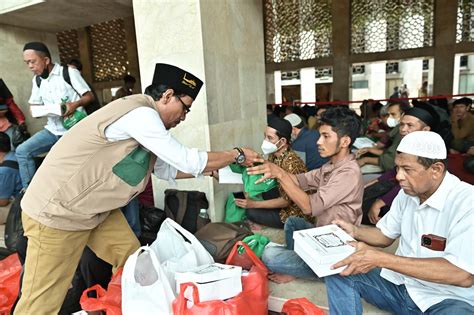 Foto Baznas Bango Dan Royco Gelar Buka Puasa Di Masjid Istiqlal