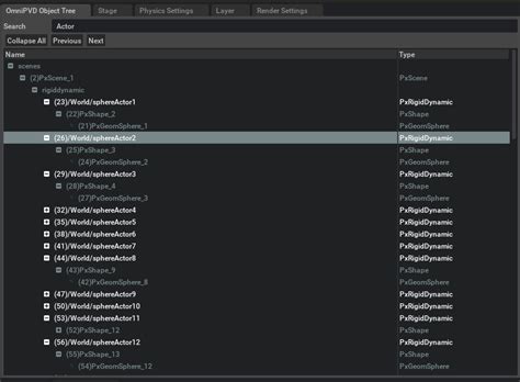 OmniPVD PhysX Visual Debugger Omni Physics